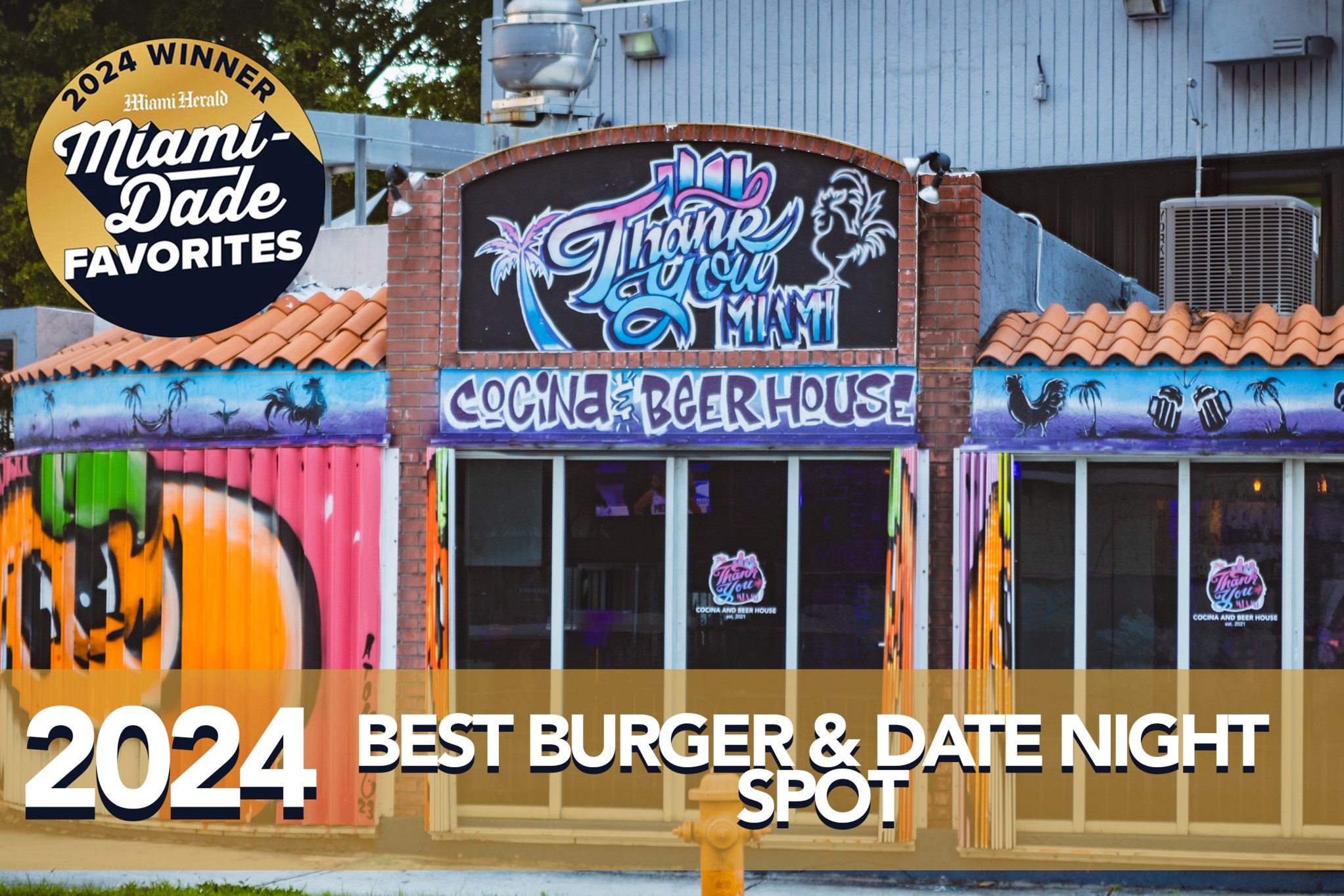 cocina and beerhouse est. 2021 – Thank You Miami's Cocina and Beerhouse